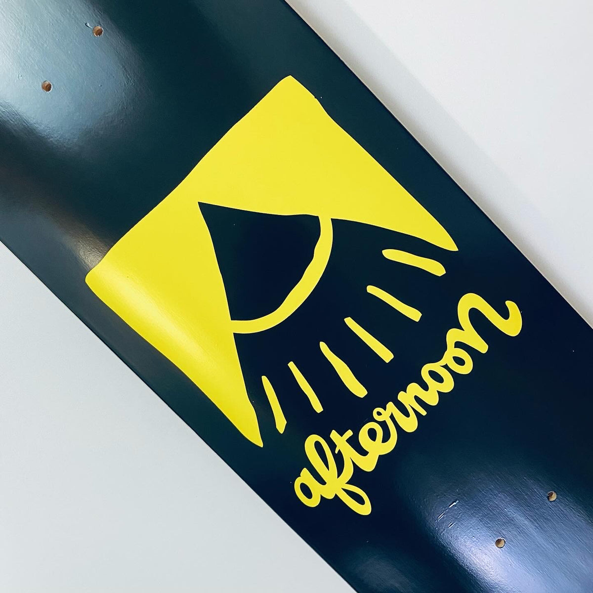 High Noon Logo - Black and Yellow (8.5) – Afternoon Skateboards